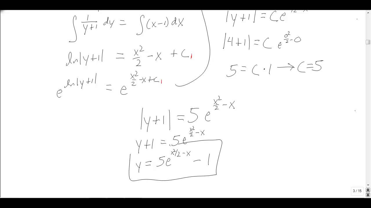 Direct Comparison Test Calculus 2 Youtube