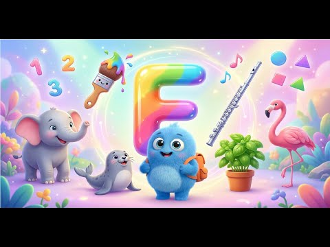 “F Harfi Dans Ediyor! 🐘🎶 Pomipo ile Eğlenceli F Harfi Öğrenme”
