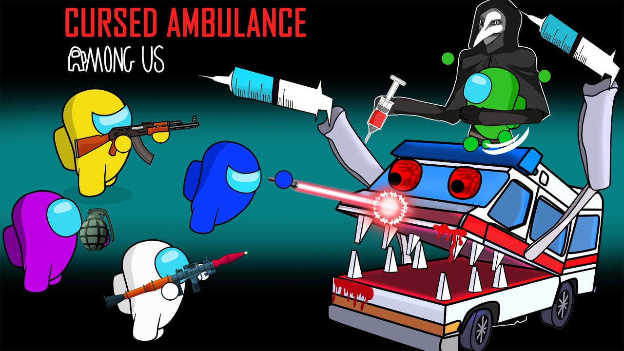어몽어스 & CURSED AMBULANCE | TOP Among Us COLLECTION 2023 | KDC Toons ...