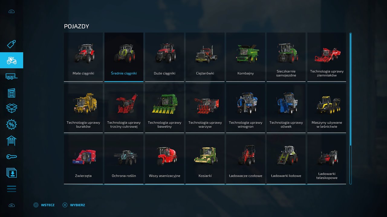 Farming Simulator Evolution (2011-22) Prezentacja ciągników w sklepie ...