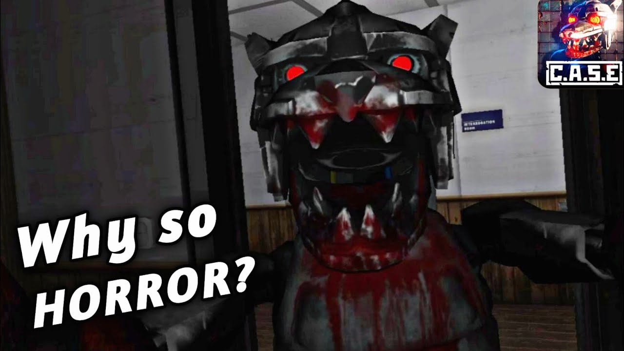 The most horror game..😱 | Case animatronic full gameplay walkthrough ...