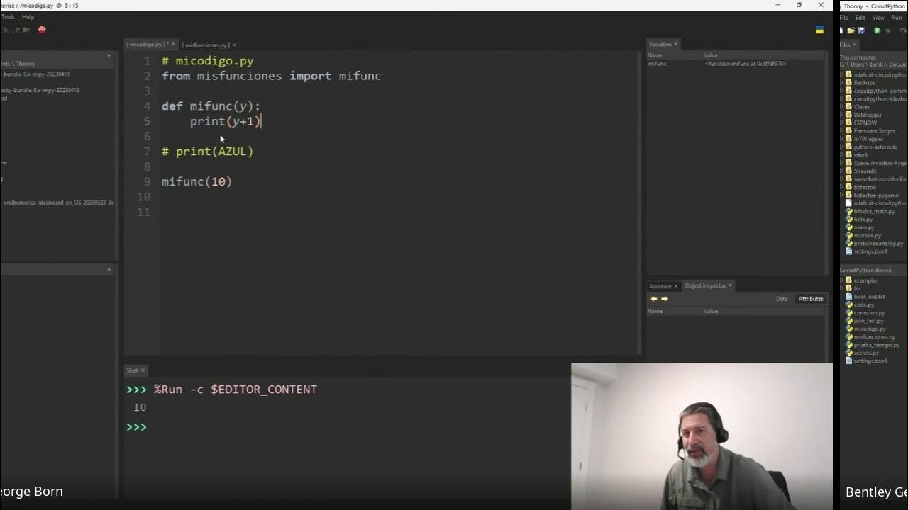 Sesión #2: IoT con CircuitPython - YouTube