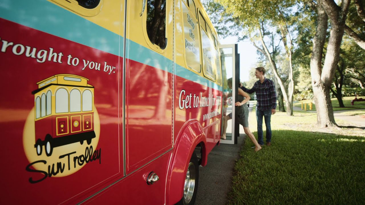 Sun Trolley Uptown Link - YouTube