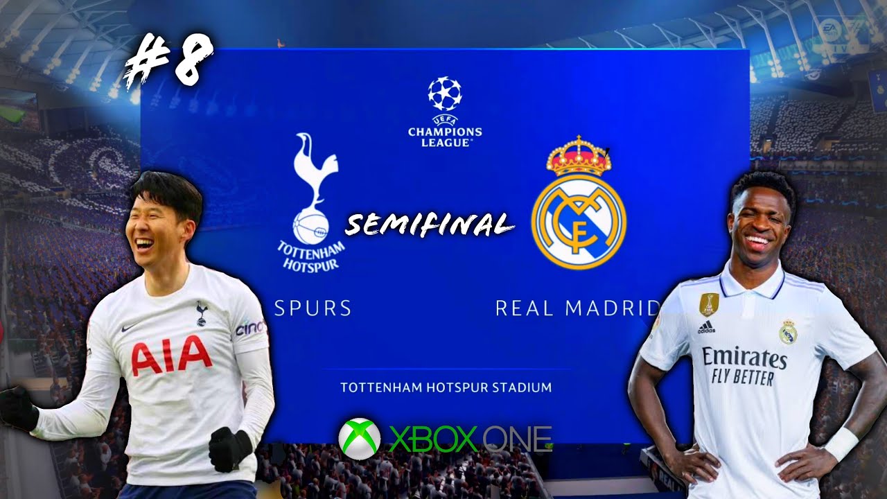 UEFA CHAMPIONS LEAGUE TOTTENHAM X REAL MADRID XBOX ONE #8 - YouTube