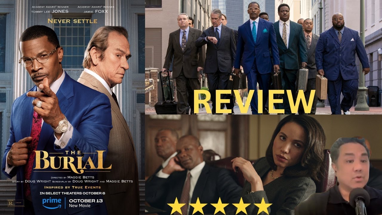 THE BURIAL Movie Review (Prime Video) - Jamie Foxx In Line For An Oscar ...