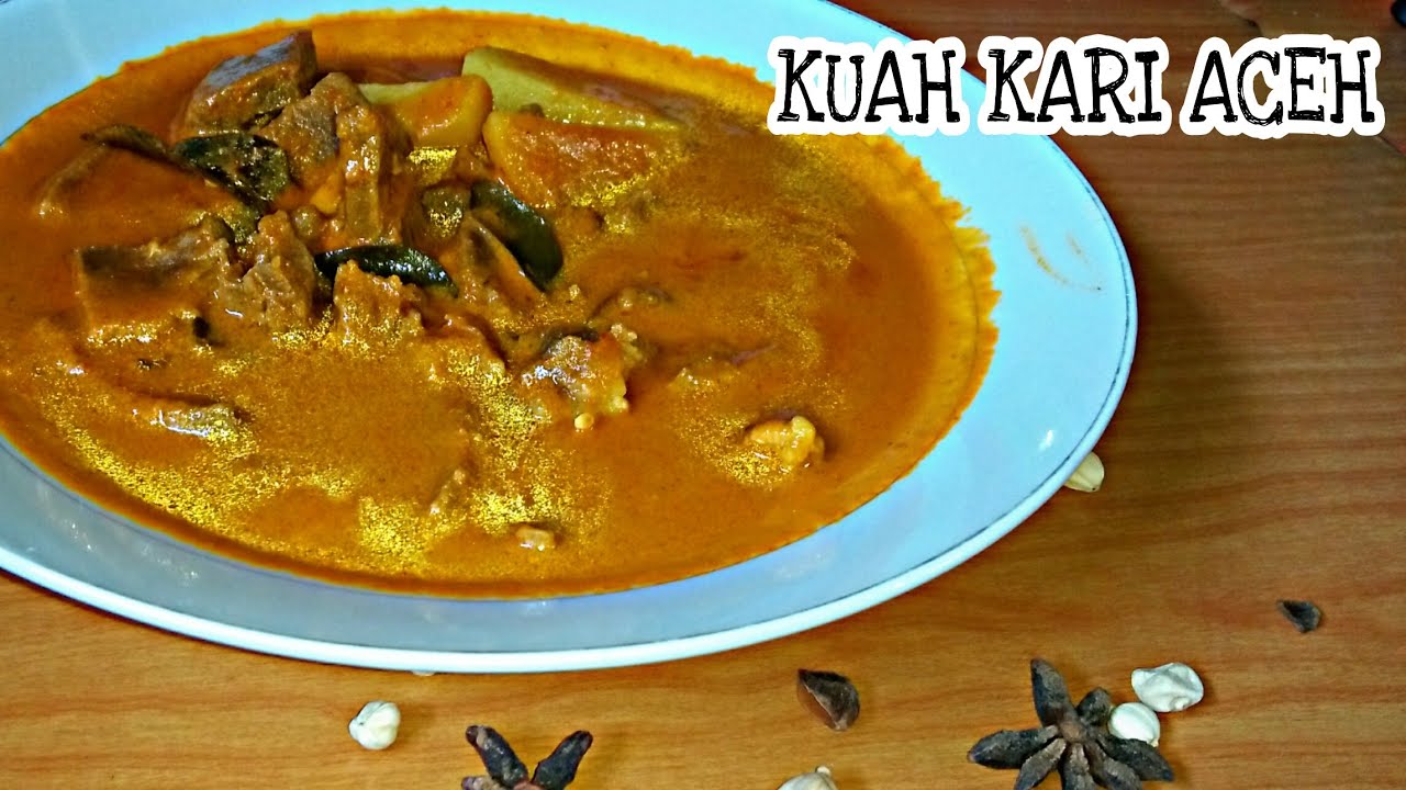 RESEP KUAH KARI ACEH - YouTube
