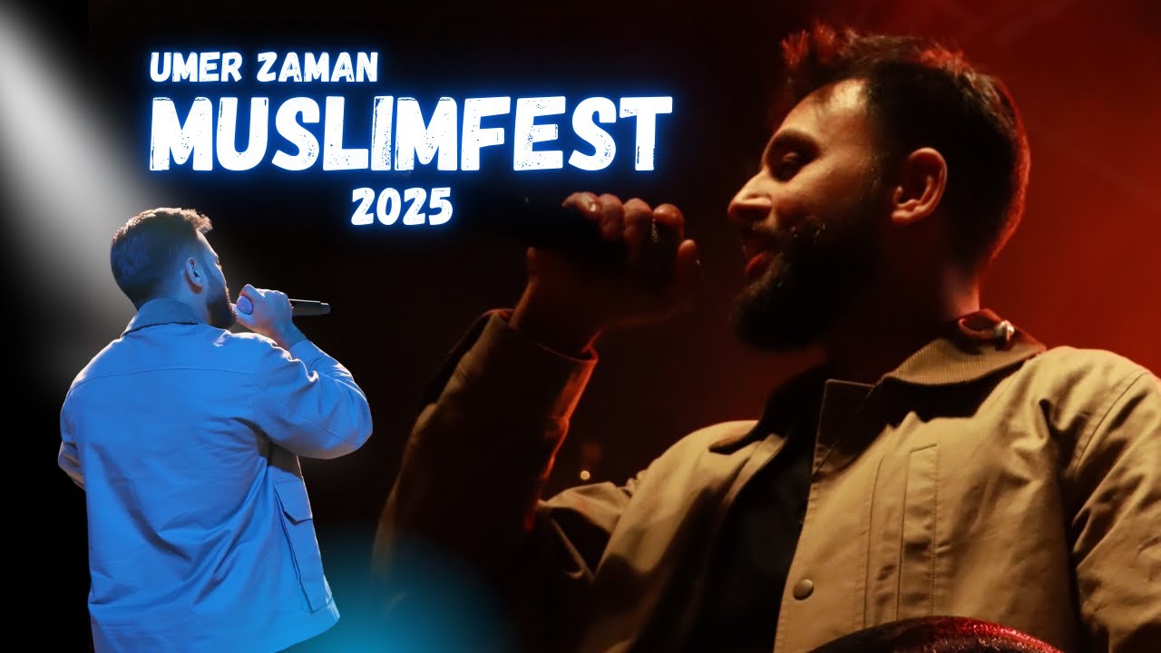 Umer Zaman | Full Live Set at MuslimFest 2025 (HasbunAllah, Hayati, Light It Up) - YouTube