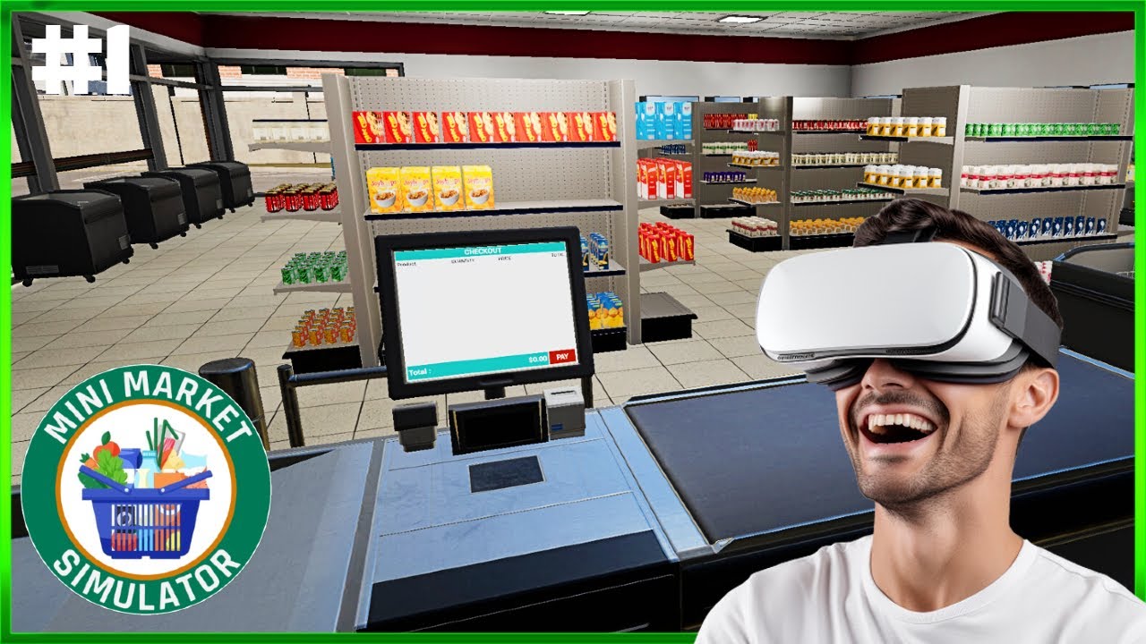 Mini-Market Simulator VR - First Look - Meta Quest 2 - Opening Our ...