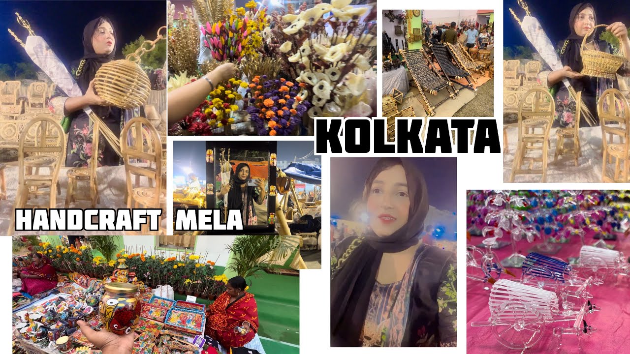 Handcraft Mela || Kolkata || Newtown #kolkatavlog #handcrafmela # ...