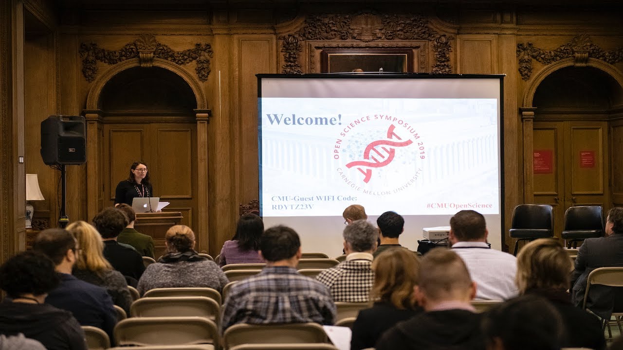 CMU Open Science Symposium 2019: Opening Remarks - YouTube