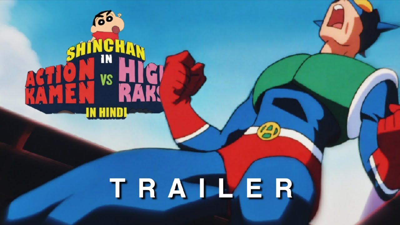 Action Kamen vs Higure Rakshaks | Shin Chan Movie Trailer Edit | BatitX ...