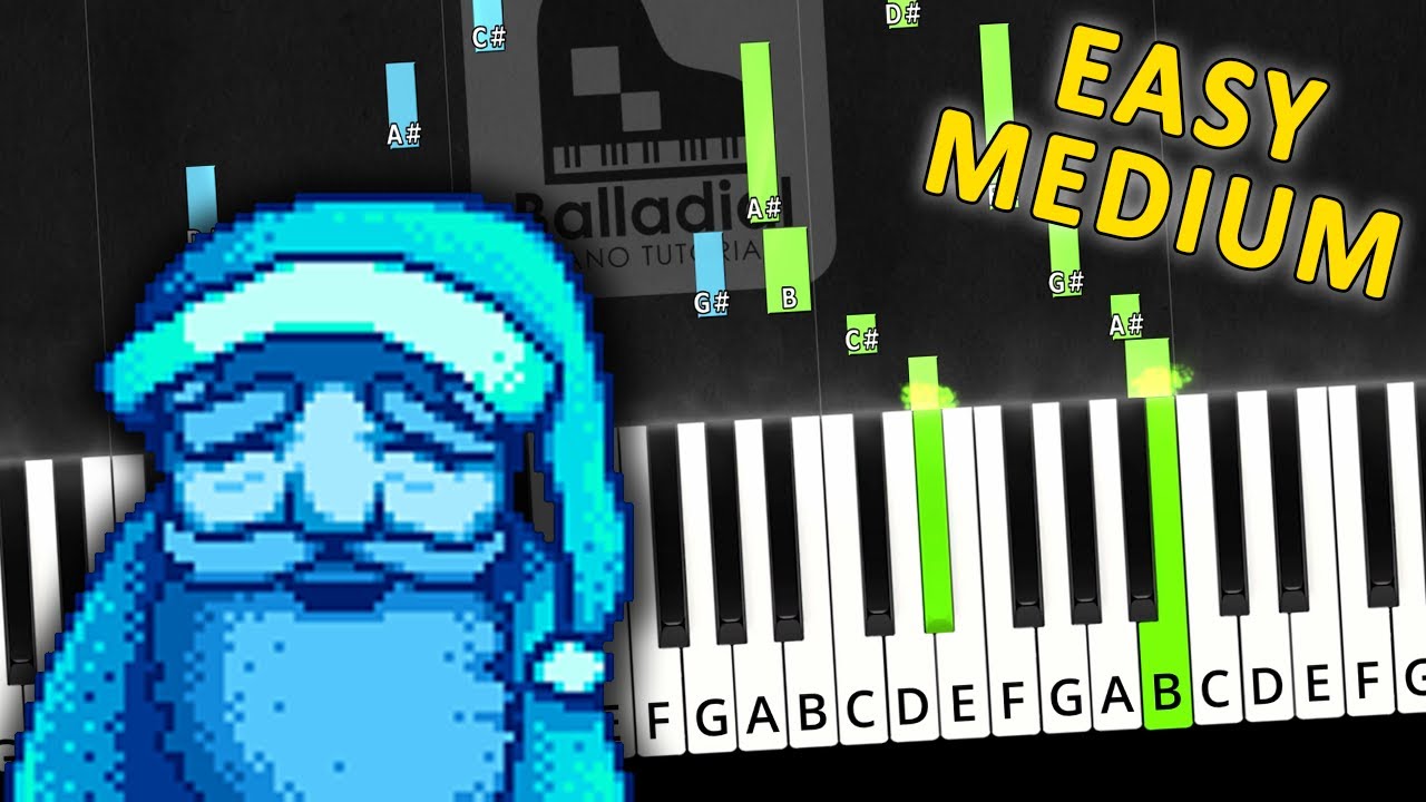 Grandpa's Theme - Stardew Valley | EASY-MEDIUM Piano Tutorial - YouTube