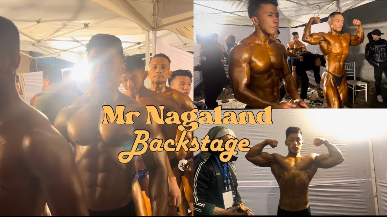 Backstage 🤯 Mr.Nagaland 2023 🔥 - YouTube