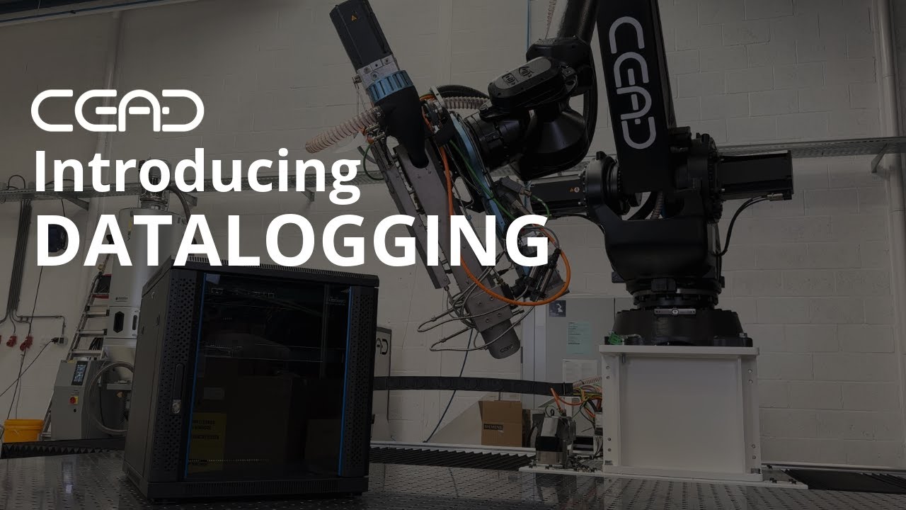 CEAD launches data logging for the Flexbot 3D printer - YouTube