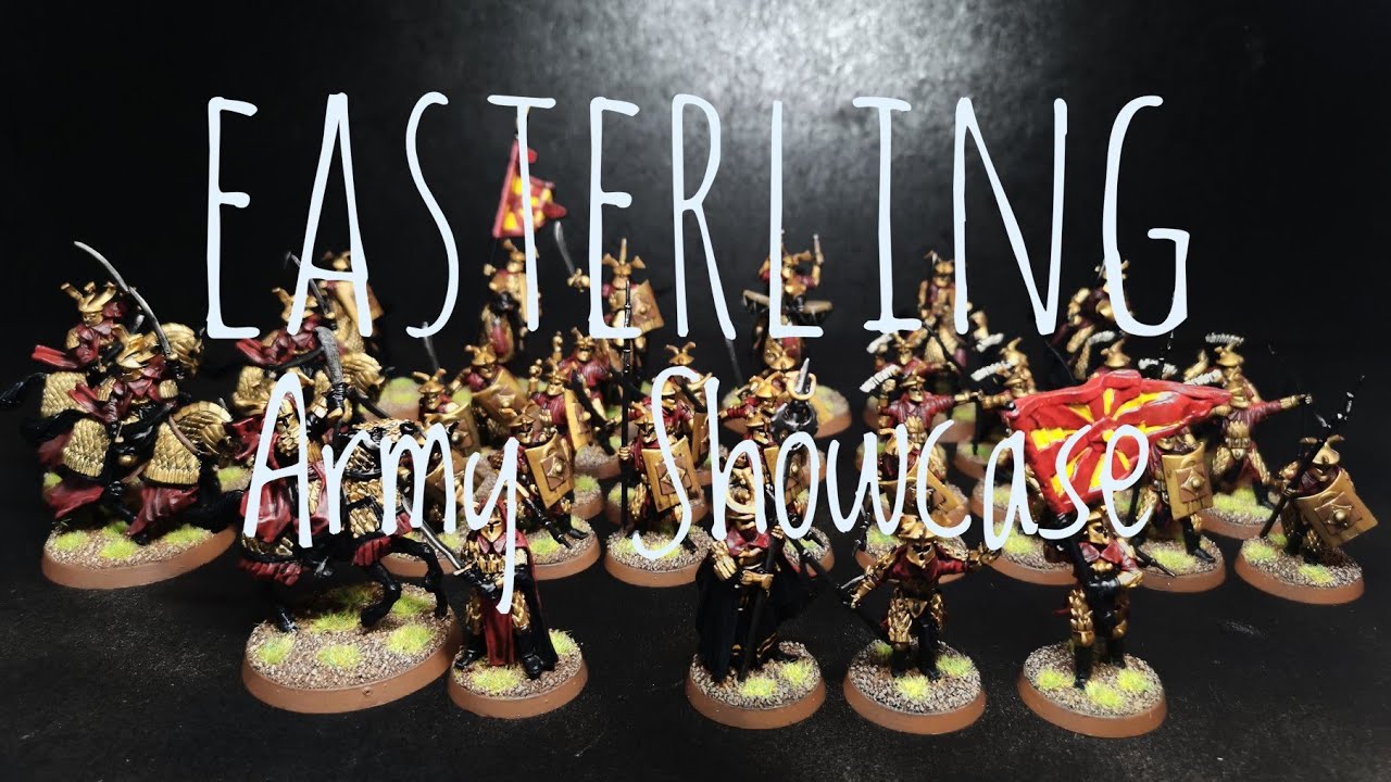 The Lord of the Rings army showcase : Easterlings Middle Earth SBG ...