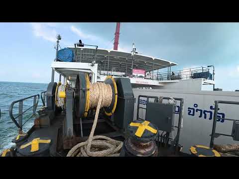 Donsak Pier (Surat Thani) ➡️Thong Sala Pier (Koh Phangan) 🏝️ Ready to explore the island.