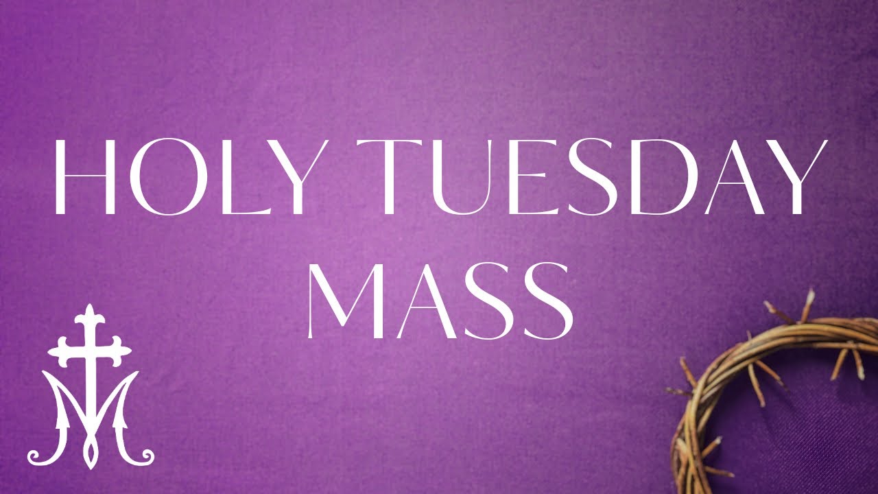 Holy Tuesday | March 26, 2024 | Catholic Holy Mass - YouTube