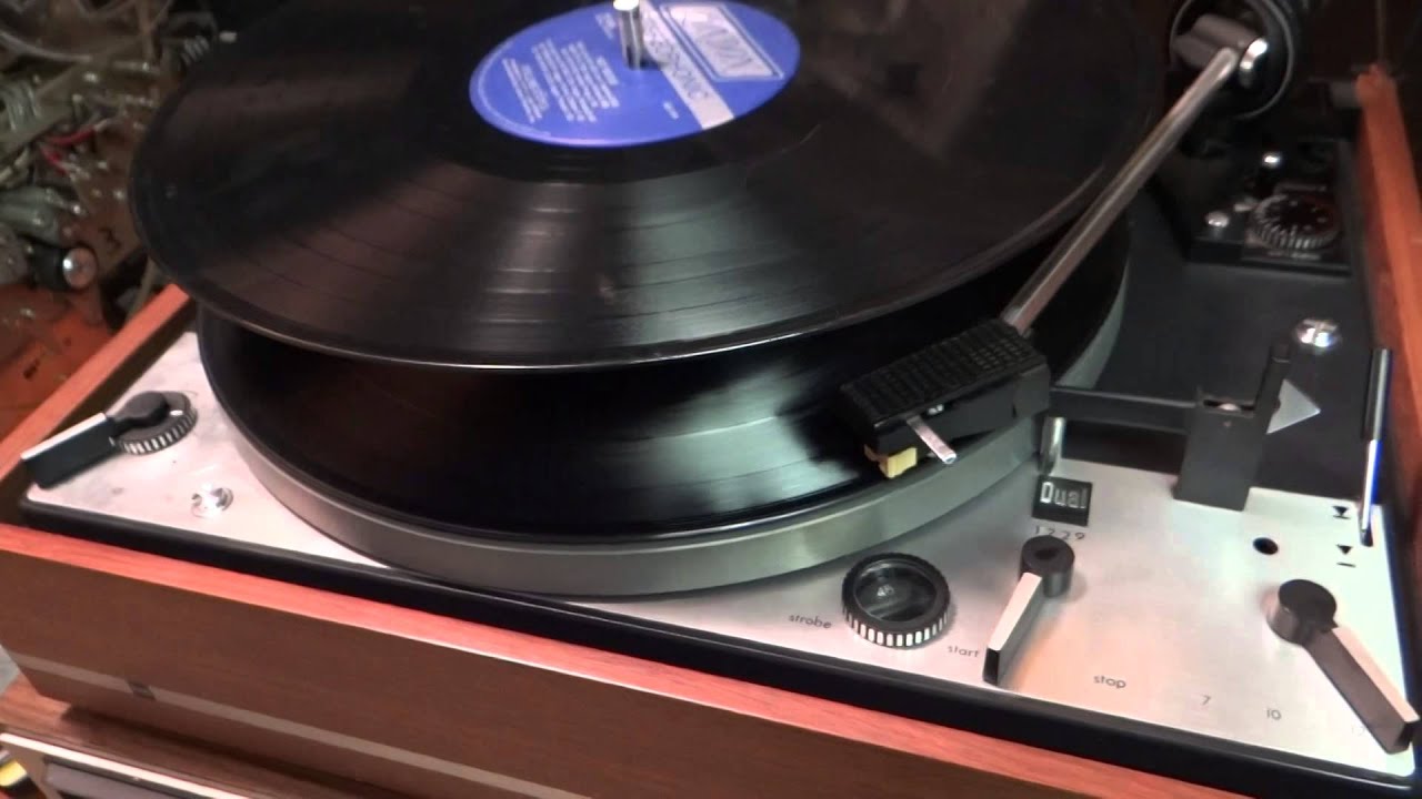 Demo of Dual 1229 turntable - YouTube