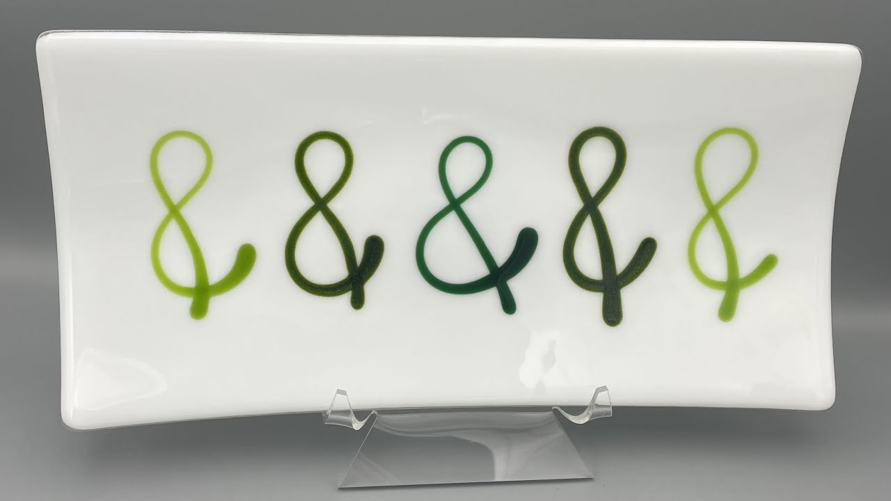 AmperSANDWICH Platter Set Using Vitrigraph - YouTube