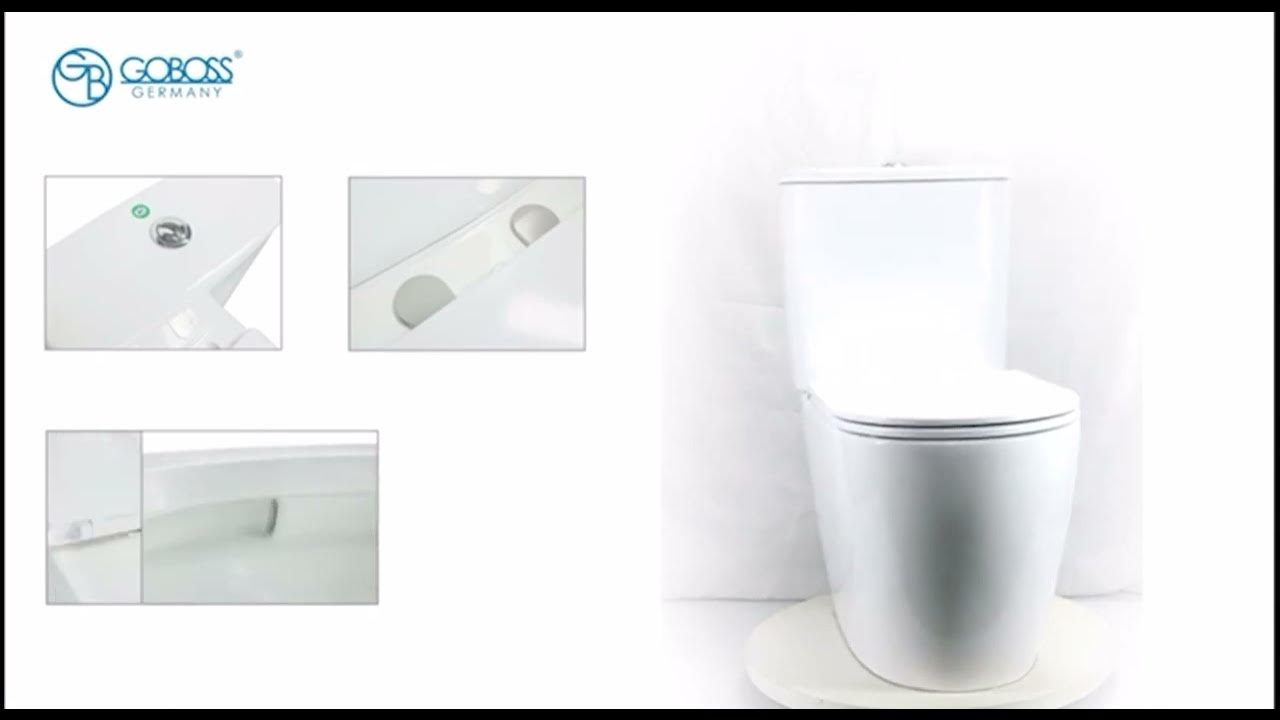 GOBOSS - R2016P-W LO 漩渦式自由咀座廁 🚽 - YouTube