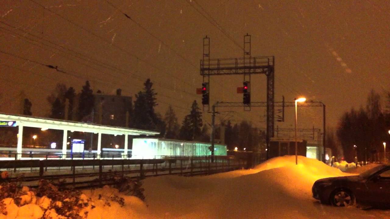 [VR] Night express train nr. P 273 from Helsinki to Rovaniemi ...