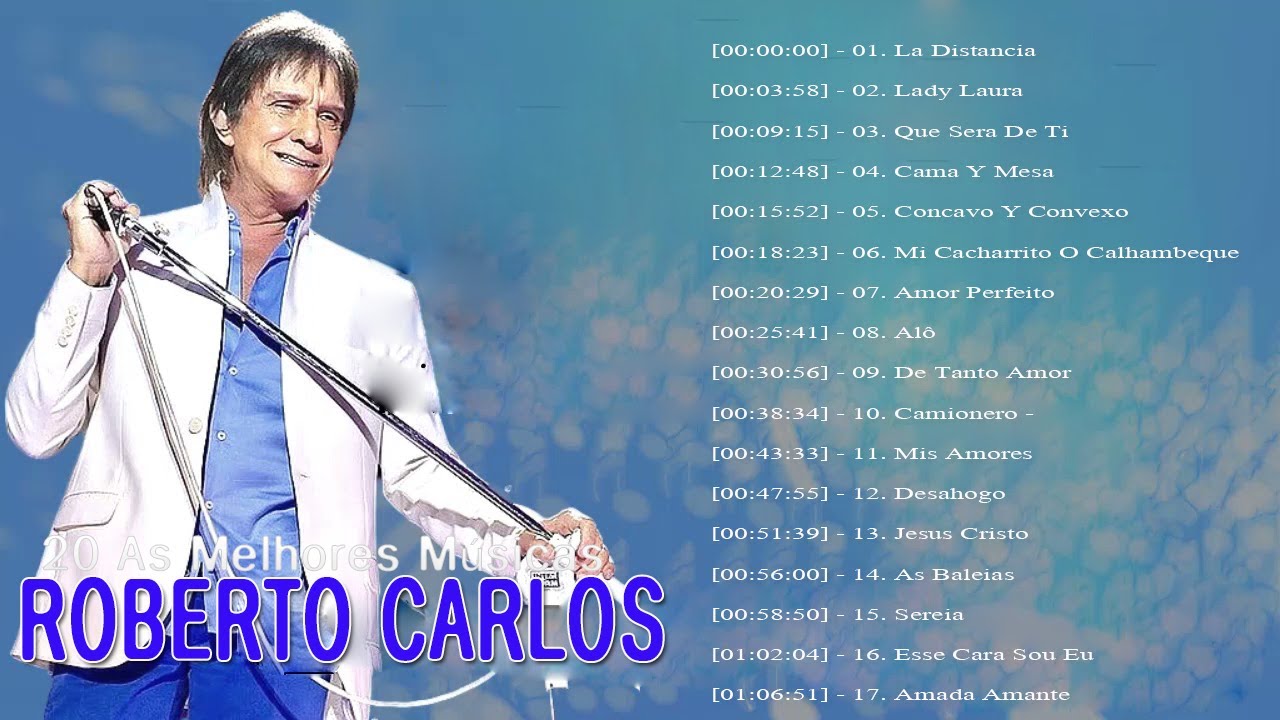 Roberto Carlos As Melhores || Melhores Músicas de Roberto Carlos || CD ...