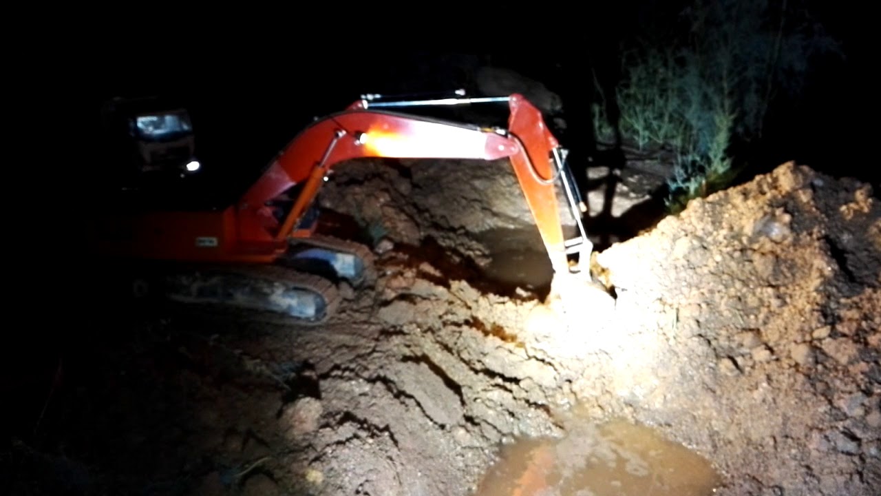 RC Hitachi drainage - YouTube