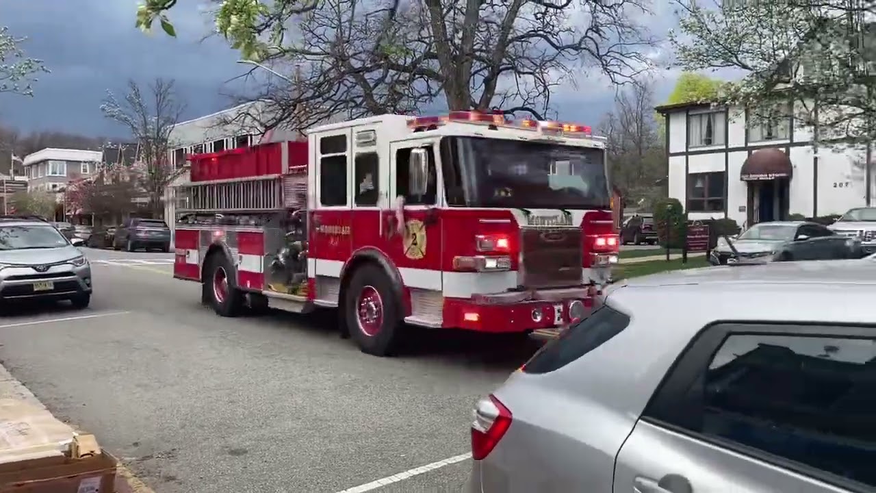 Montclair NJ Fire Department Engine 2 Responding - YouTube