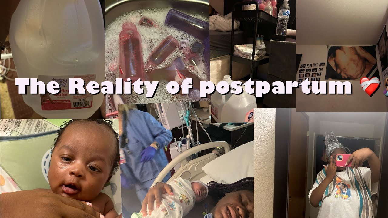 One hour vlog👩🏽‍🍼+ the reality of postpartum ️‍🩹 - YouTube
