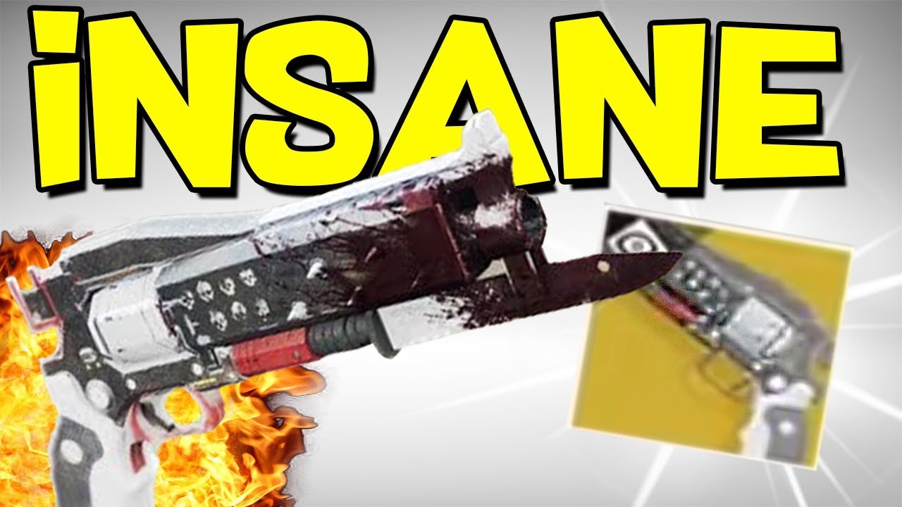 Destiny 2: NEW EXOTIC CRIMSON HAND CANNON GAMEPLAY! (Baby Red Death ...
