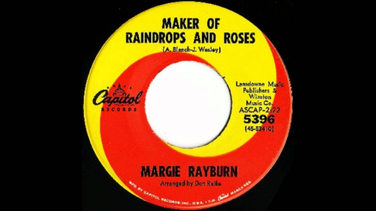 Margie Rayburn - Maker Of Raindrops & Roses - YouTube