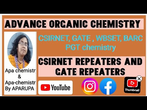 Organic chemistry Question Practice Solution CSIRNET Repeaters & GATE ...