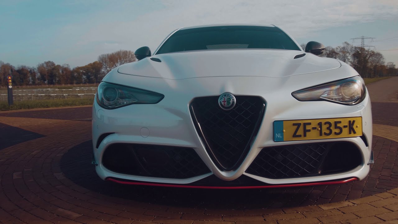 Alfa Romeo Giulia QV - New Rims -Cinematic (4K) - YouTube