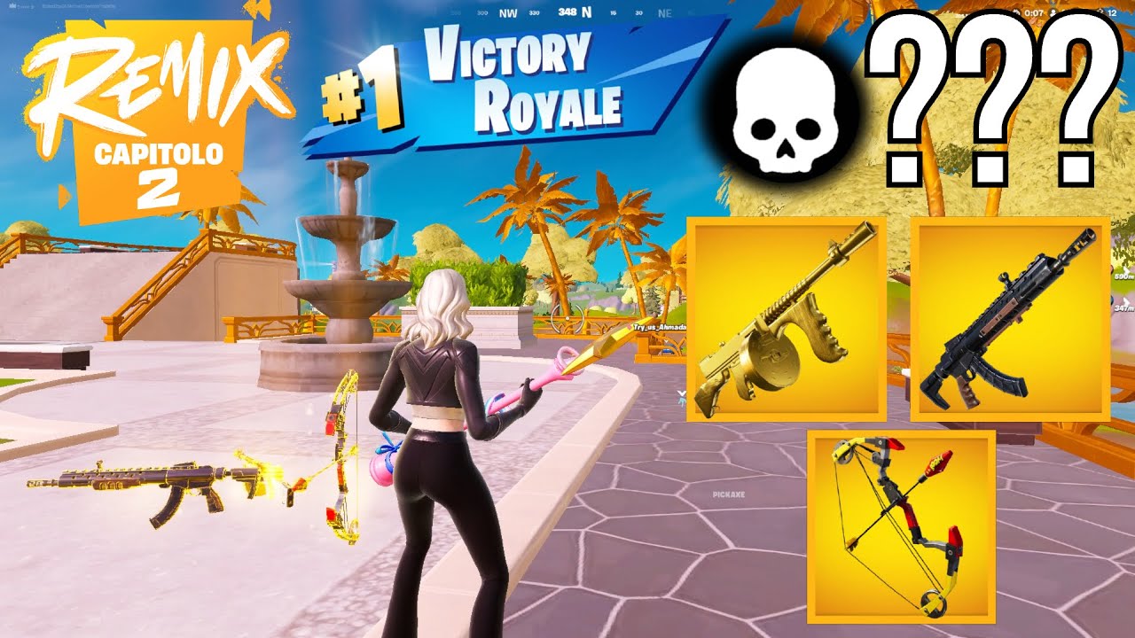I Got EVERY Mythic In Fortnite Chapter 2 Remix Gameplay🏆 - YouTube