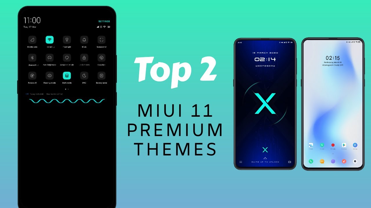 MIUI 11 Top 2 Premium Themes | New Themes - YouTube