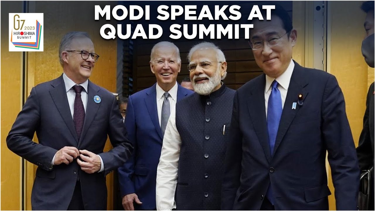 Quad Summit Live: PM Modi Takes Part In 3rd In-Person Quad Leaders ...