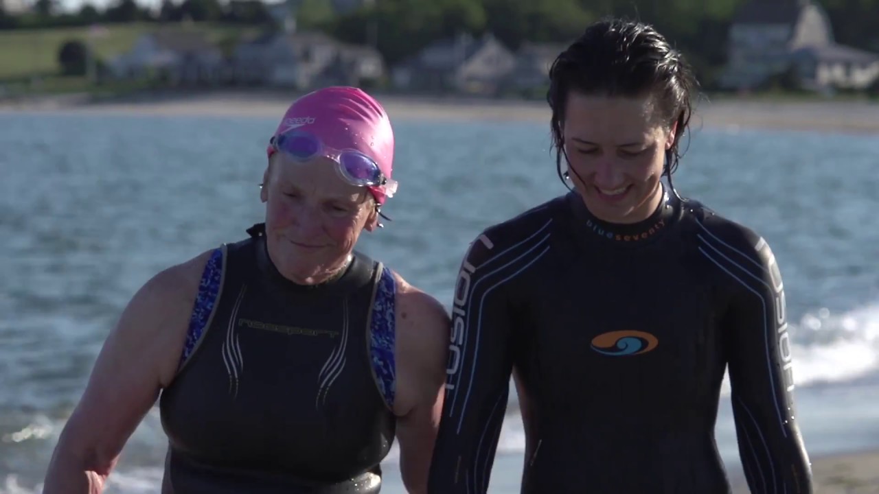 Buzzards Bay Swim - May practice in Dartmouth - YouTube