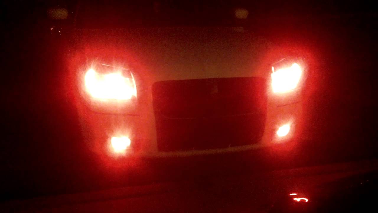 Dodge Magnum RT AWD - AAC Halos Colour shifters - YouTube