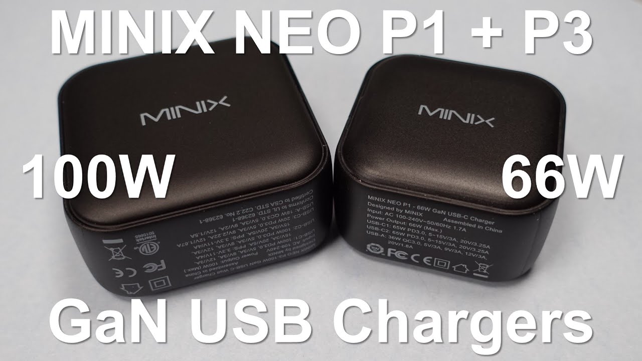 MINIX Neo P1 and P3 USB Power Adapter Review and Test - YouTube