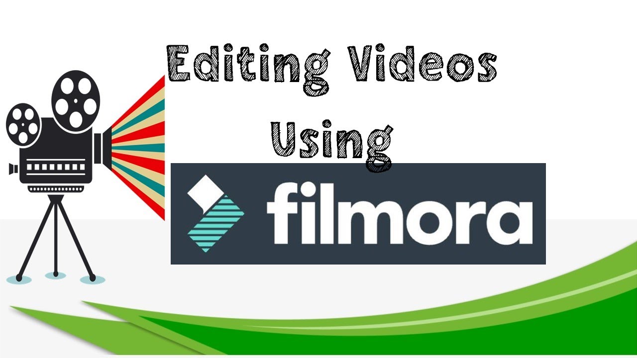 EDITING VIDEO USING FILMORA | Basic Tutorial - YouTube