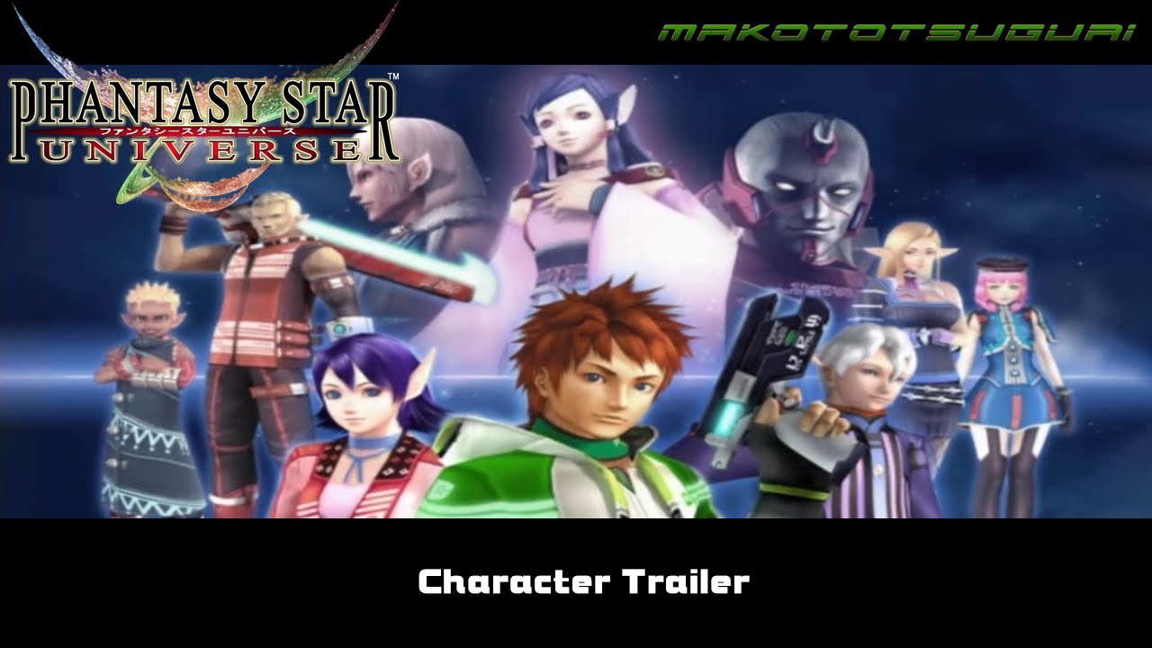 Phantasy Star Universe: Character Trailer - YouTube
