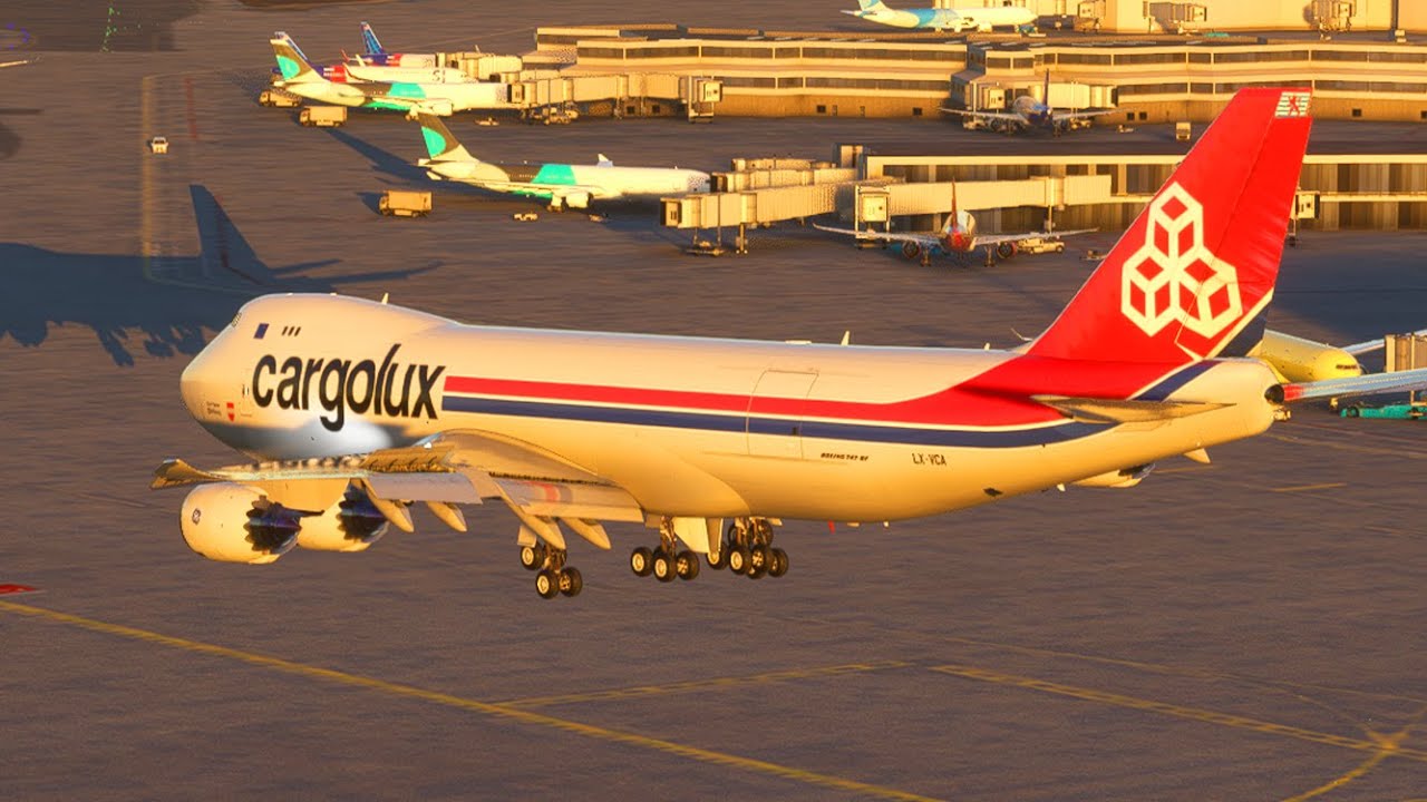 Unbelievable Moment Landing Boeing 747 MFS2020 - YouTube