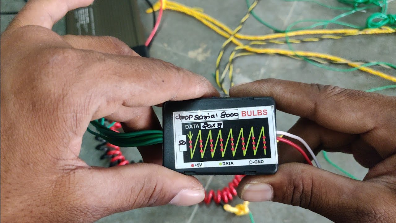 pixel LED Z type connection video - YouTube