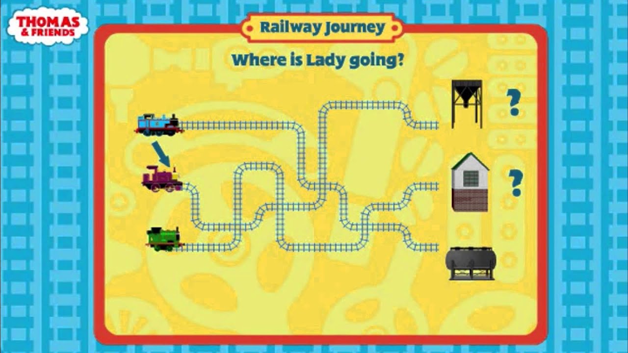 Thomas and Friends - The Rail Race Game 2 - Great Kids Game Online ...