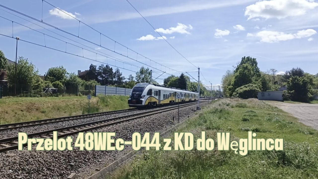 Przelot 48WEc-044 z KD do Węglinca - YouTube