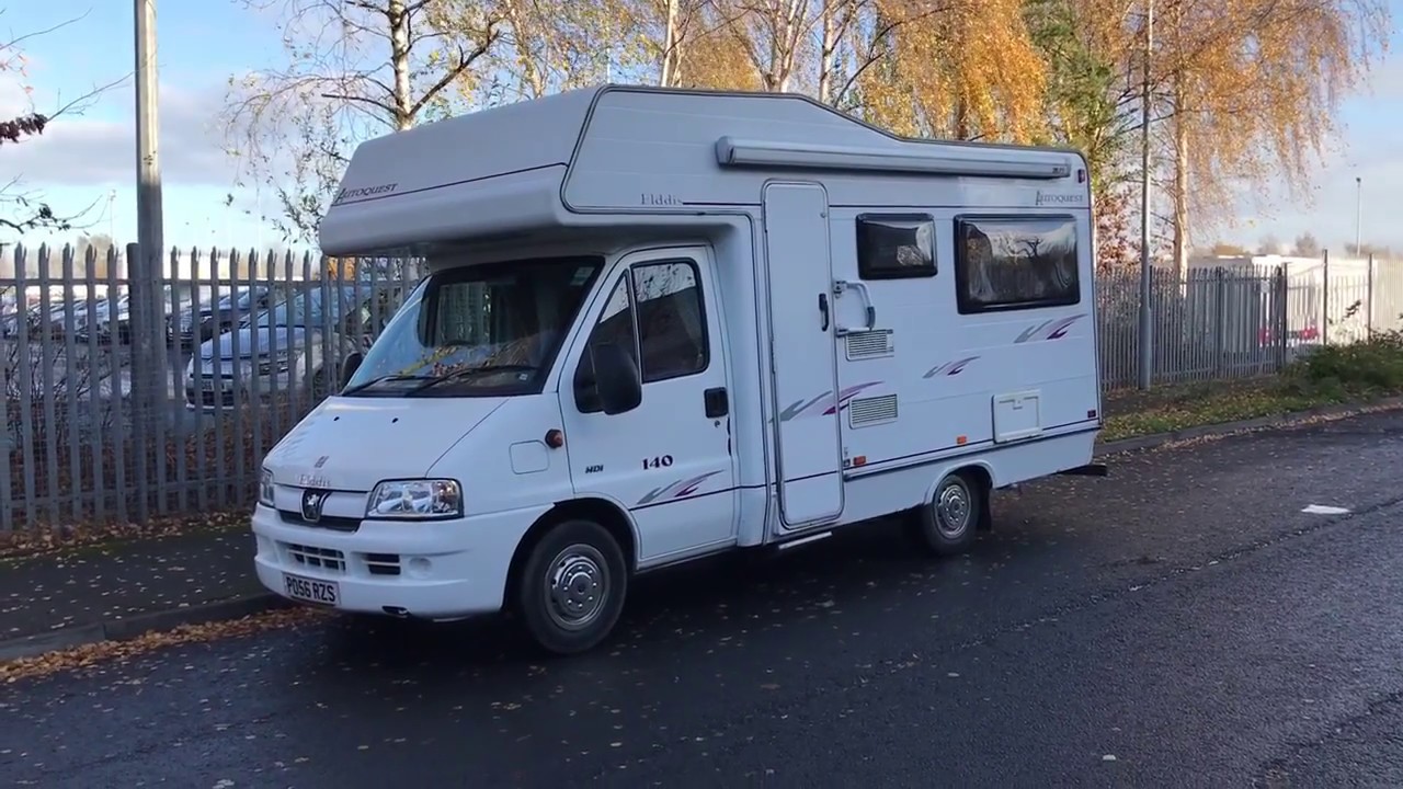 Elddis Autoquest 140 Motorhome Review - WeBuyAnyMotorcaravan.com - YouTube
