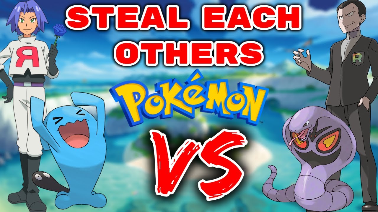 We Steal Pokemon From Each Other... Then We FIGHT! - YouTube