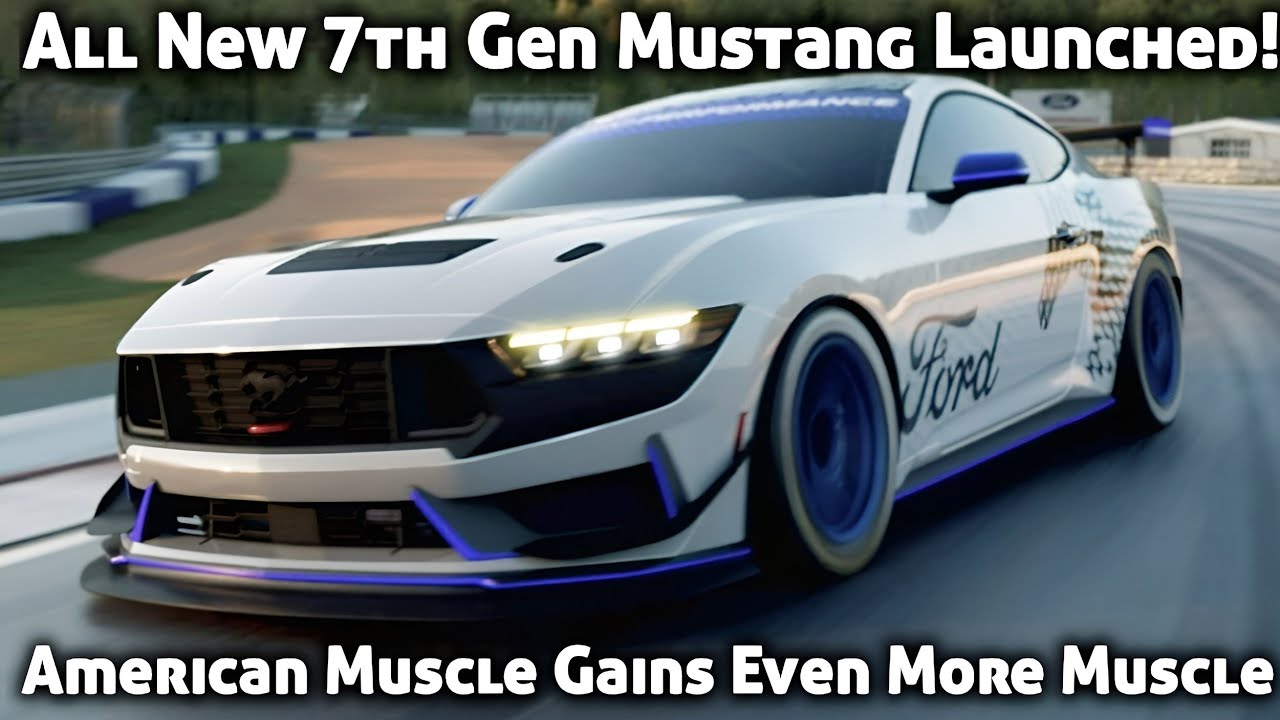 All New Ford Mustang 7th Gen Launched! | Ford Mustang New Model | Ford ...