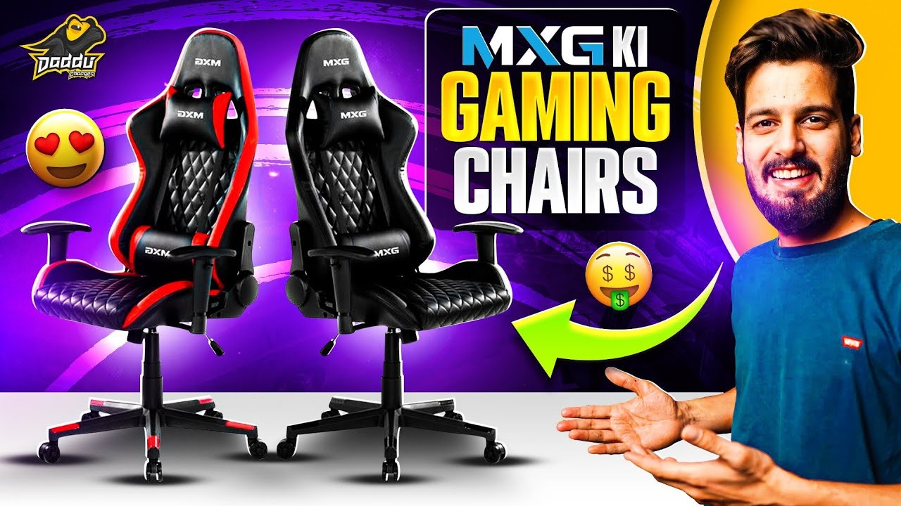 MXG Chairs Unboxing and Review By Daddu Charger Gaming Store - YouTube