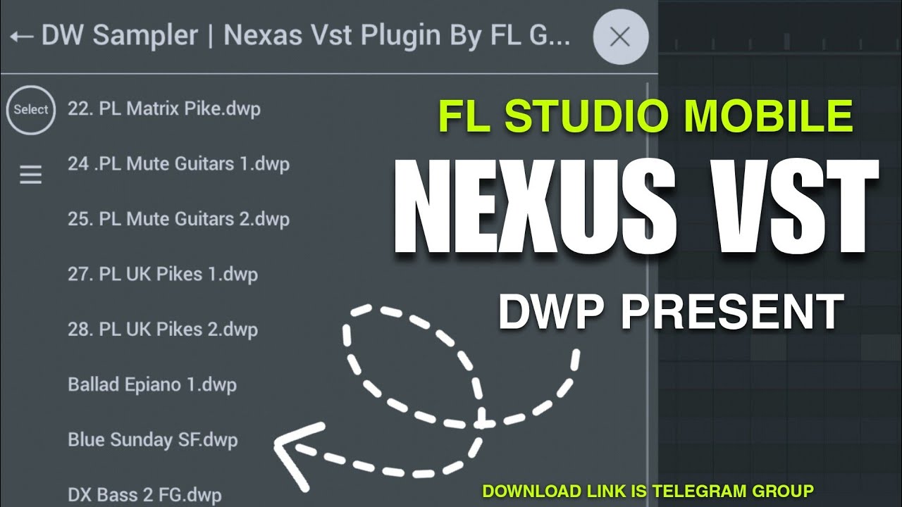 Nexus VST Presets | FL Studio Mobile DWP file | how to create plucks ...